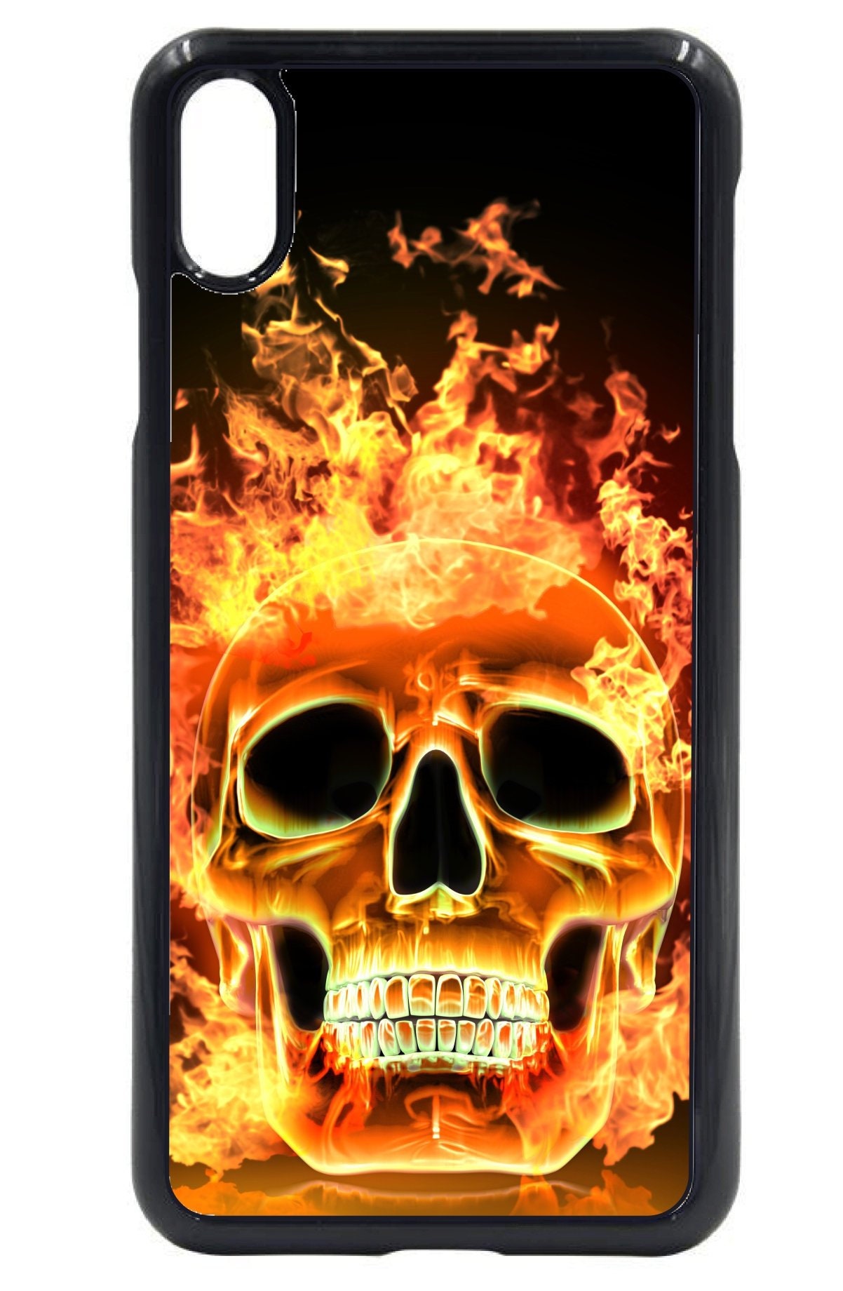 Cool Fire Skulls