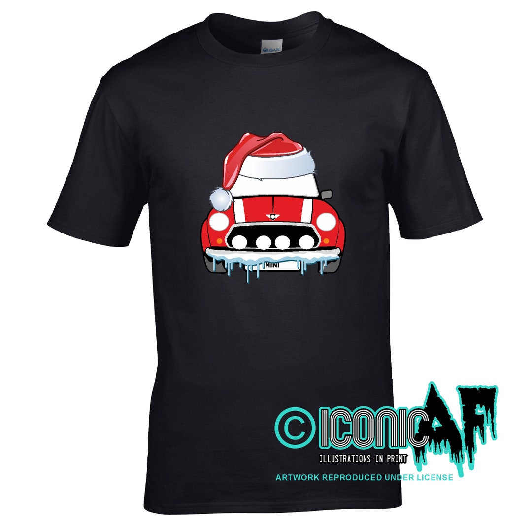 Premium Iconicaf Santa Hat Christmas Motif and Licensed Retro Classic ...