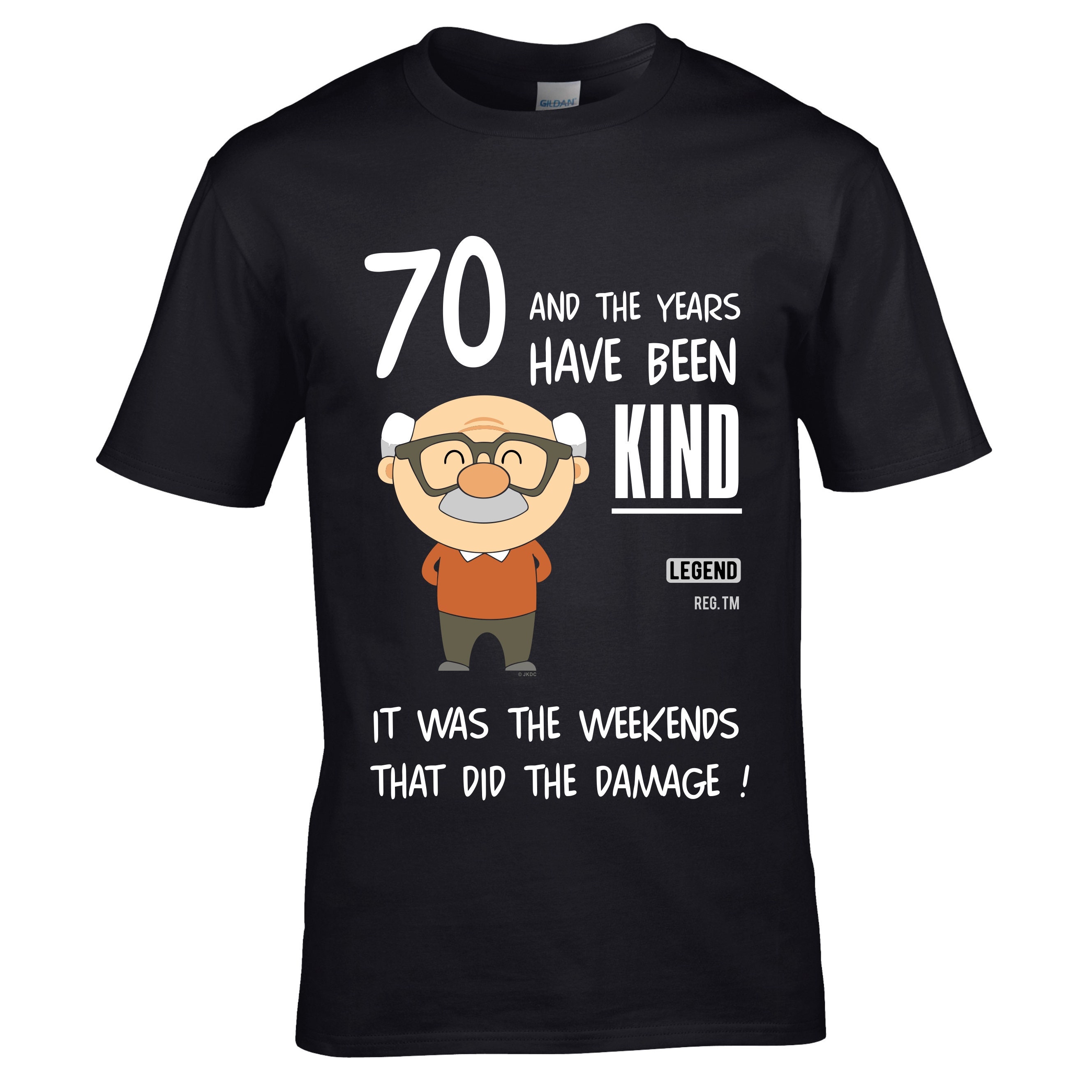 Premium Funny 70 Year Old And the years have been kind It was | Etsy