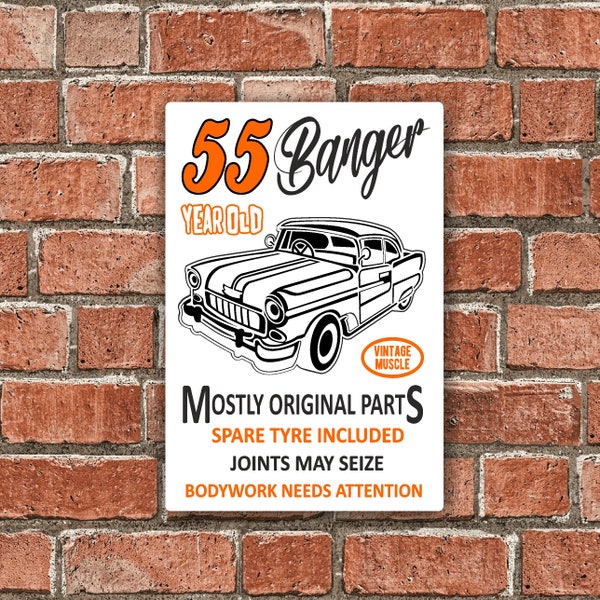 55th Vintage Sign - Etsy