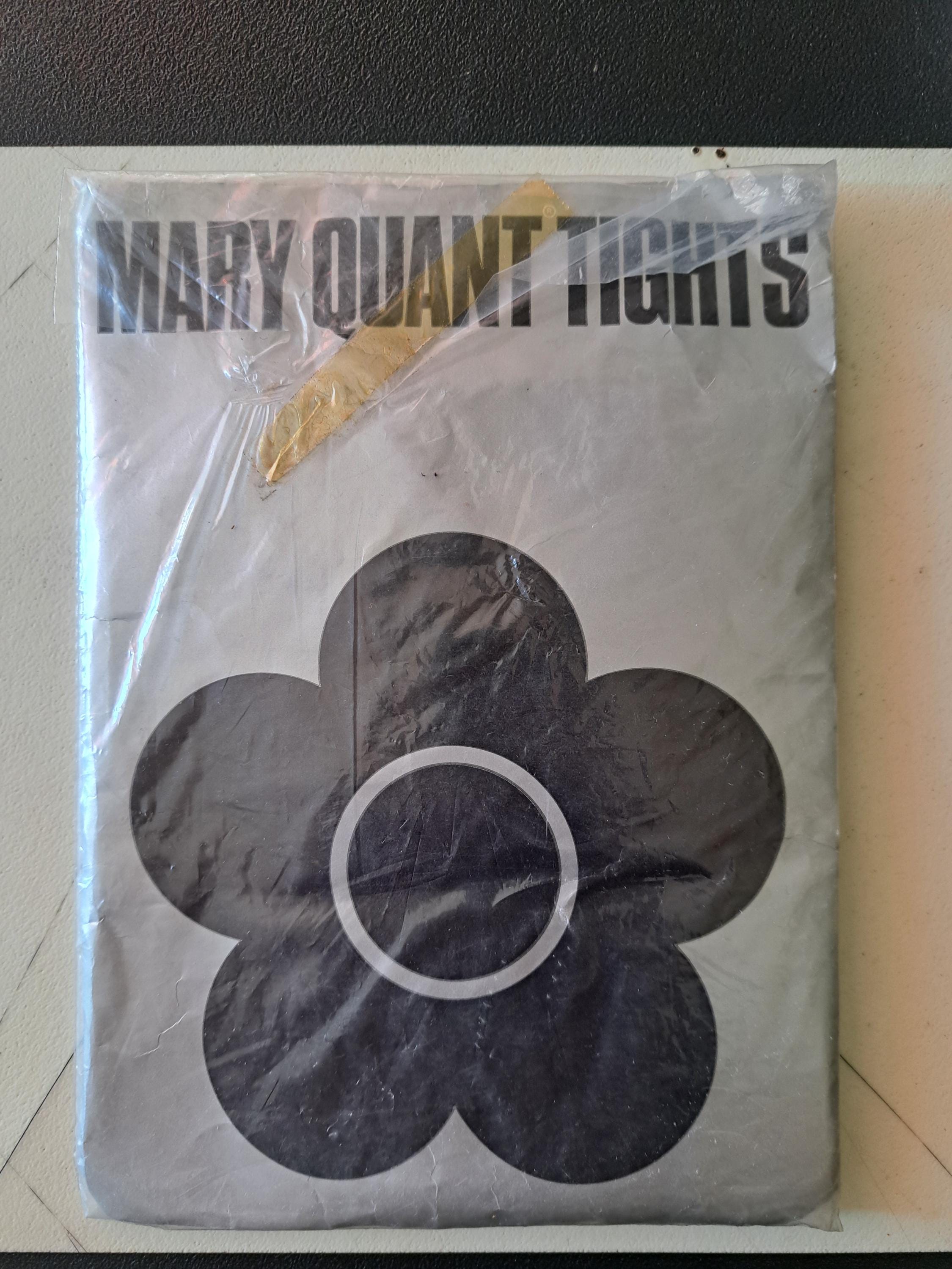 Vintage 60s Mary Quant Tights Collants Mod England Nylon Flo Pink NOS ...
