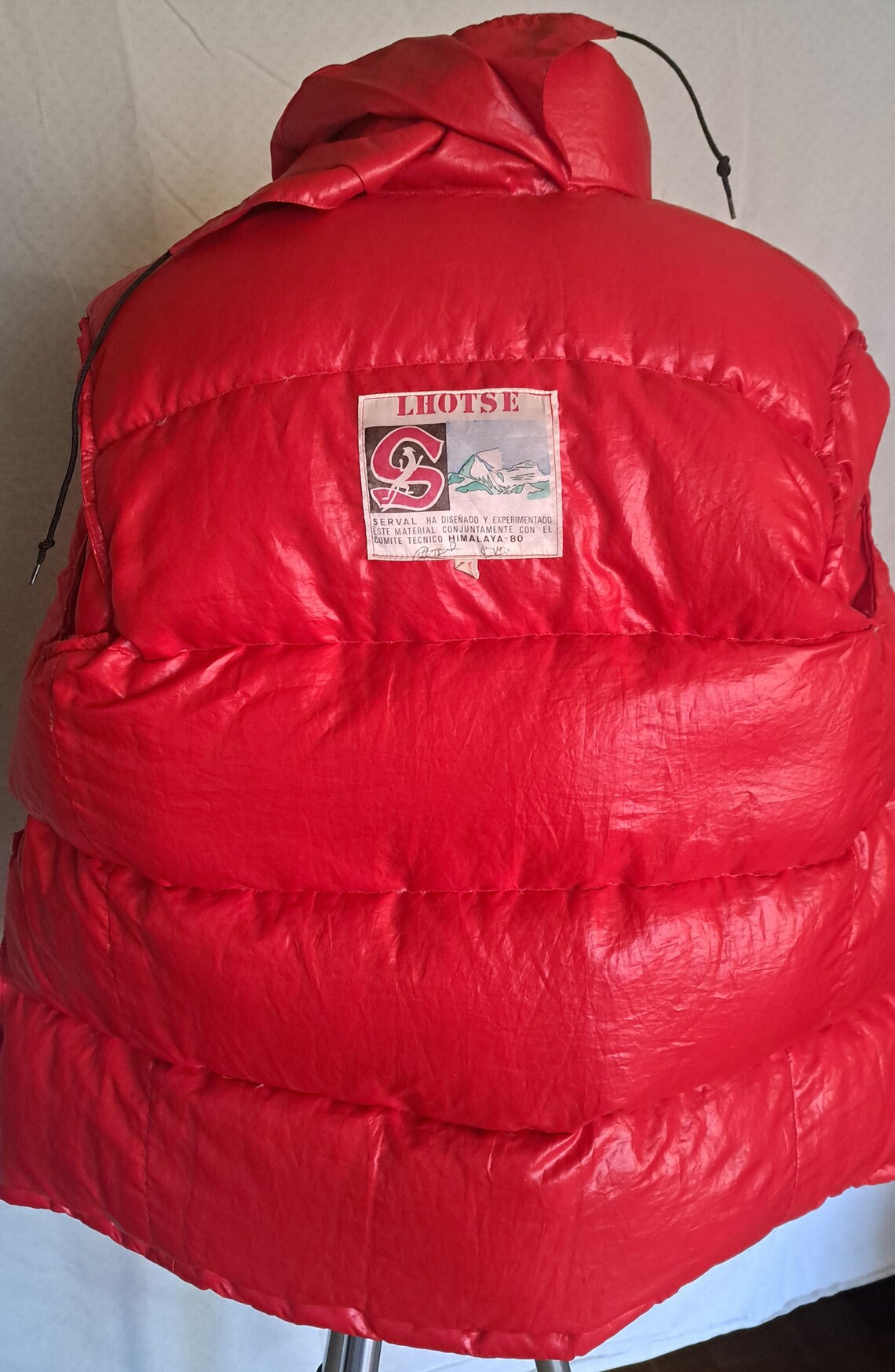 Vintage Goose Down Jacket 80s Original Lhotse Serval Hymalaia 80 ...