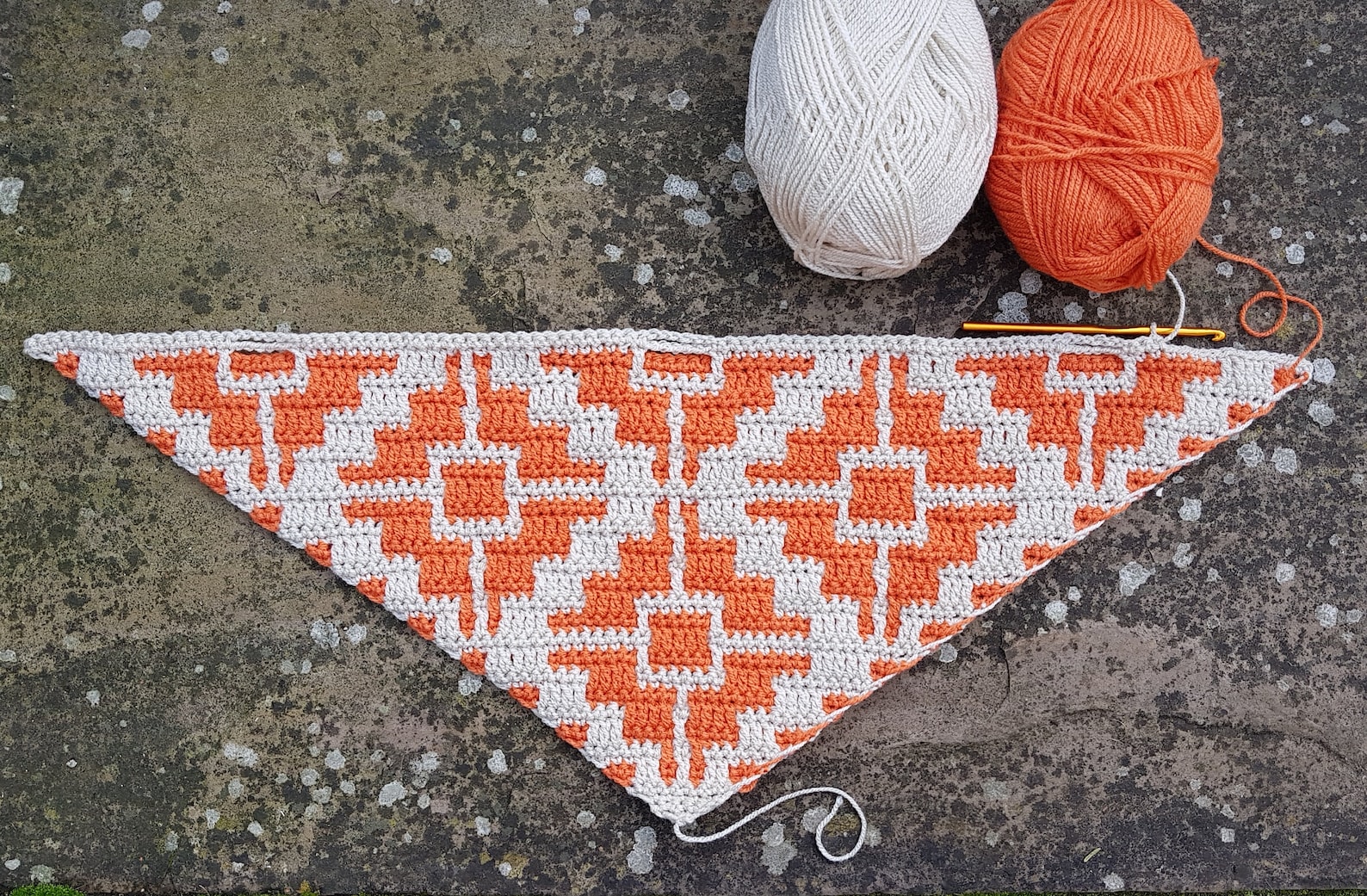 Mosaic Crochet PATTERN Moth Shawl. Original Design by | Etsy