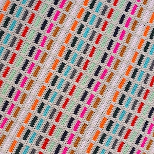 Mosaic Crochet PATTERN Sugar Strands Blanket, Throw, Afghan. Original ...