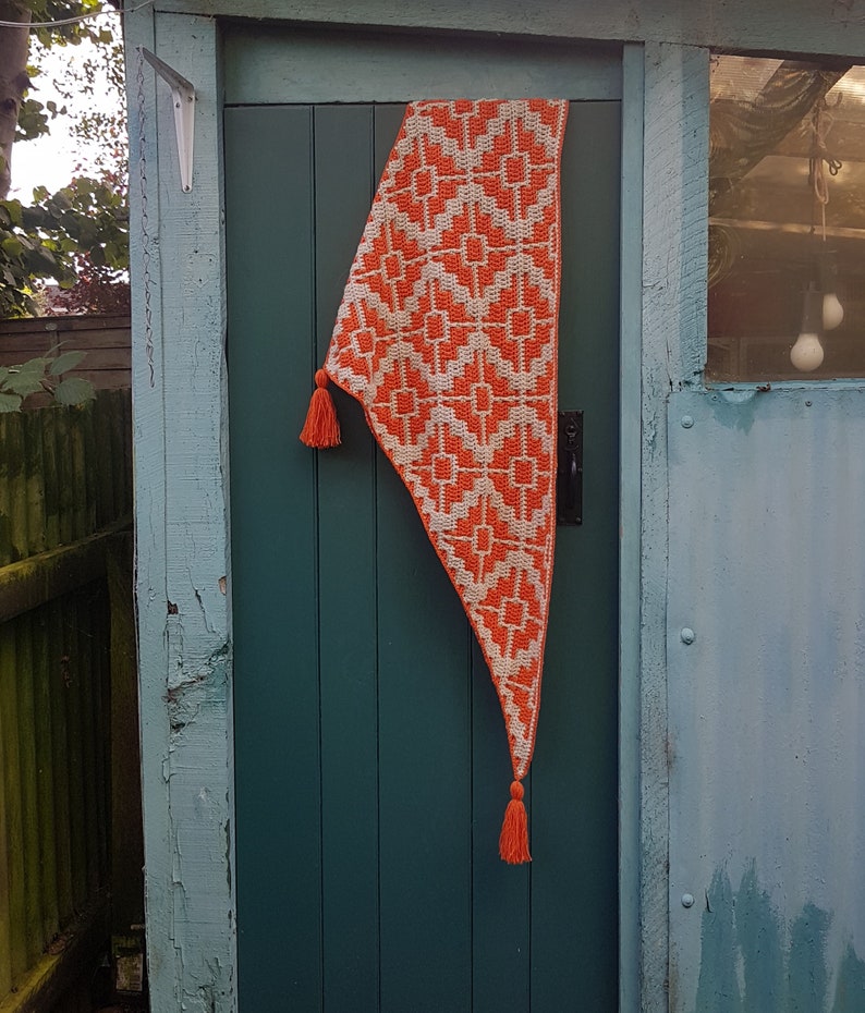 Mosaic Crochet PATTERN Moth Shawl. Original Design by | Etsy