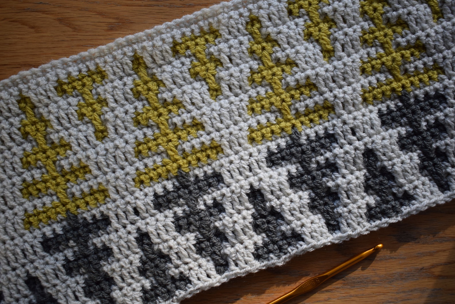 Crochet PATTERN Tree Tops Throw, Blanket, Afghan. Original Design by ...