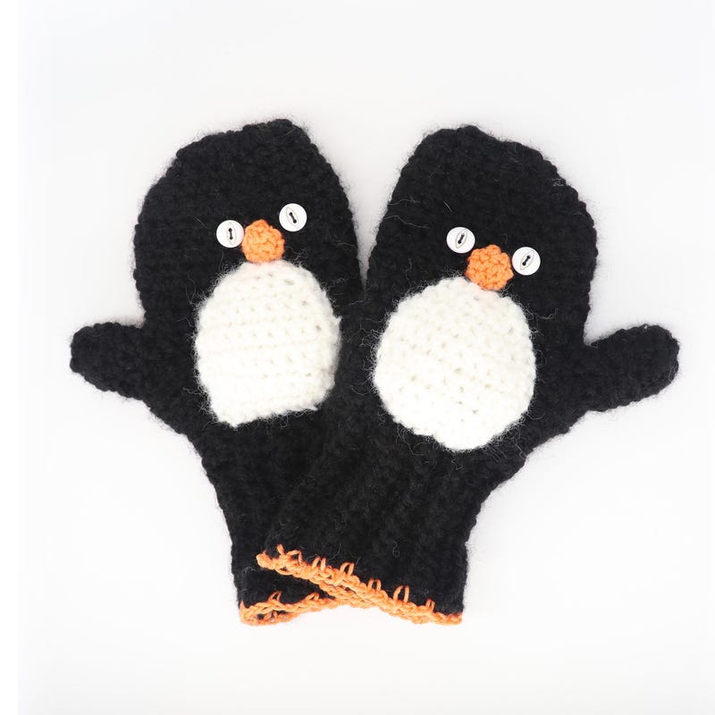 Animal Mittens - Etsy