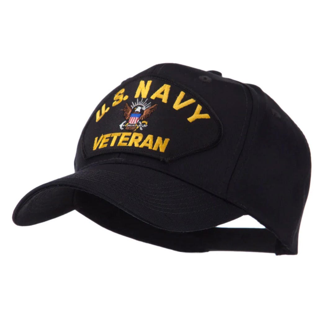 Veteran Military Large Patch Cap - Etsy