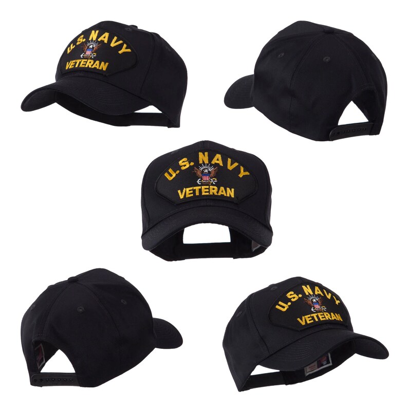 Veteran Military Large Patch Cap - Etsy