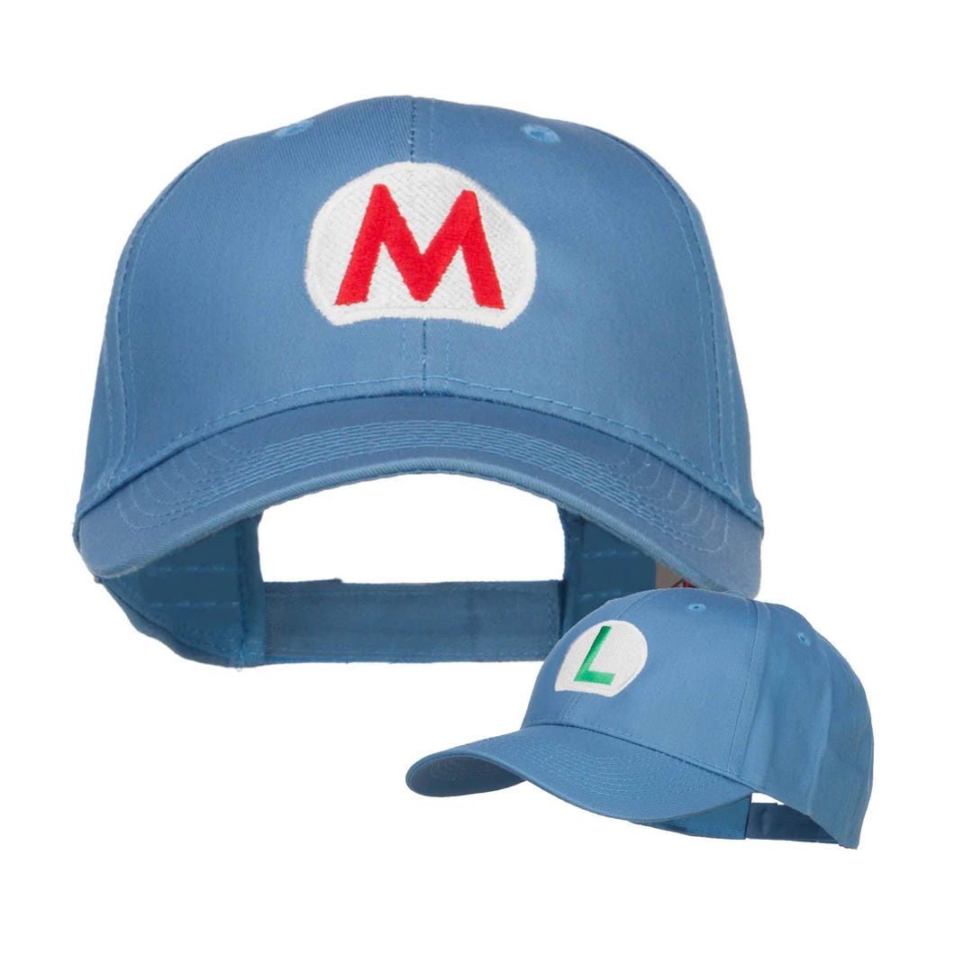 Ice Mario Luigi Embroidered Cap - Etsy