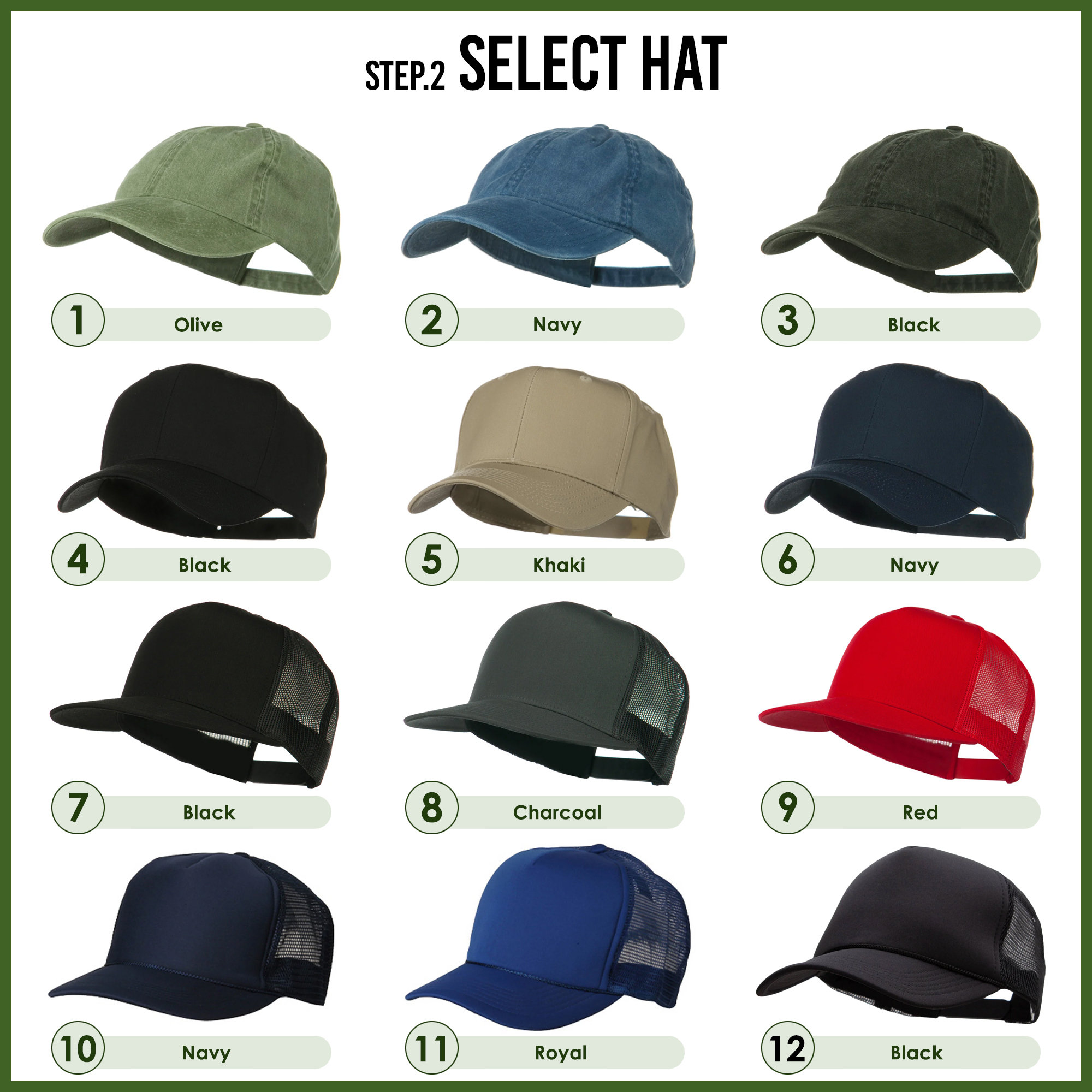 Customize Your Veteran Hats and Caps With Army, Navy, Air Force ...