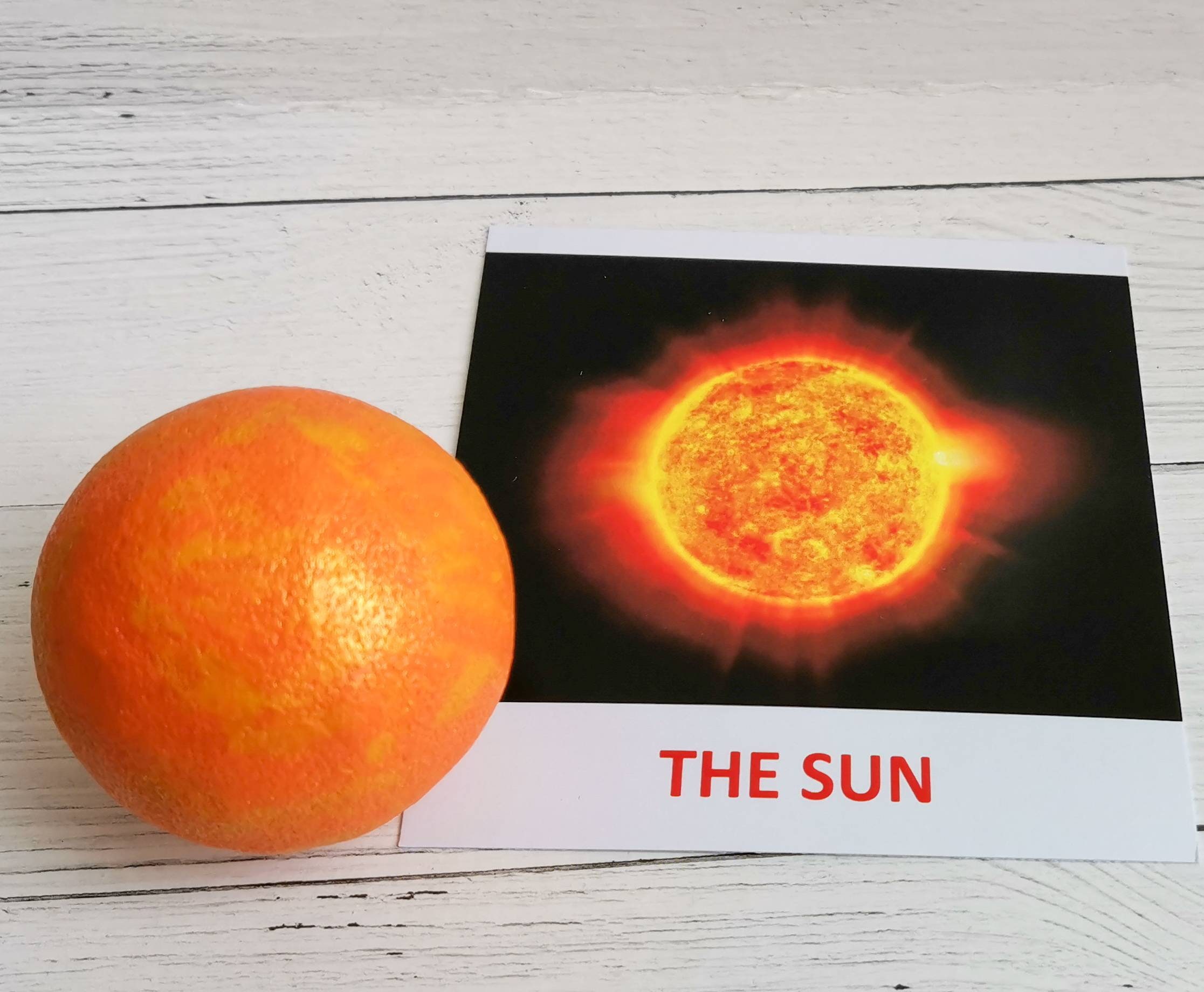 Miniature Solar system model 16 pcs with cards & box solar | Etsy