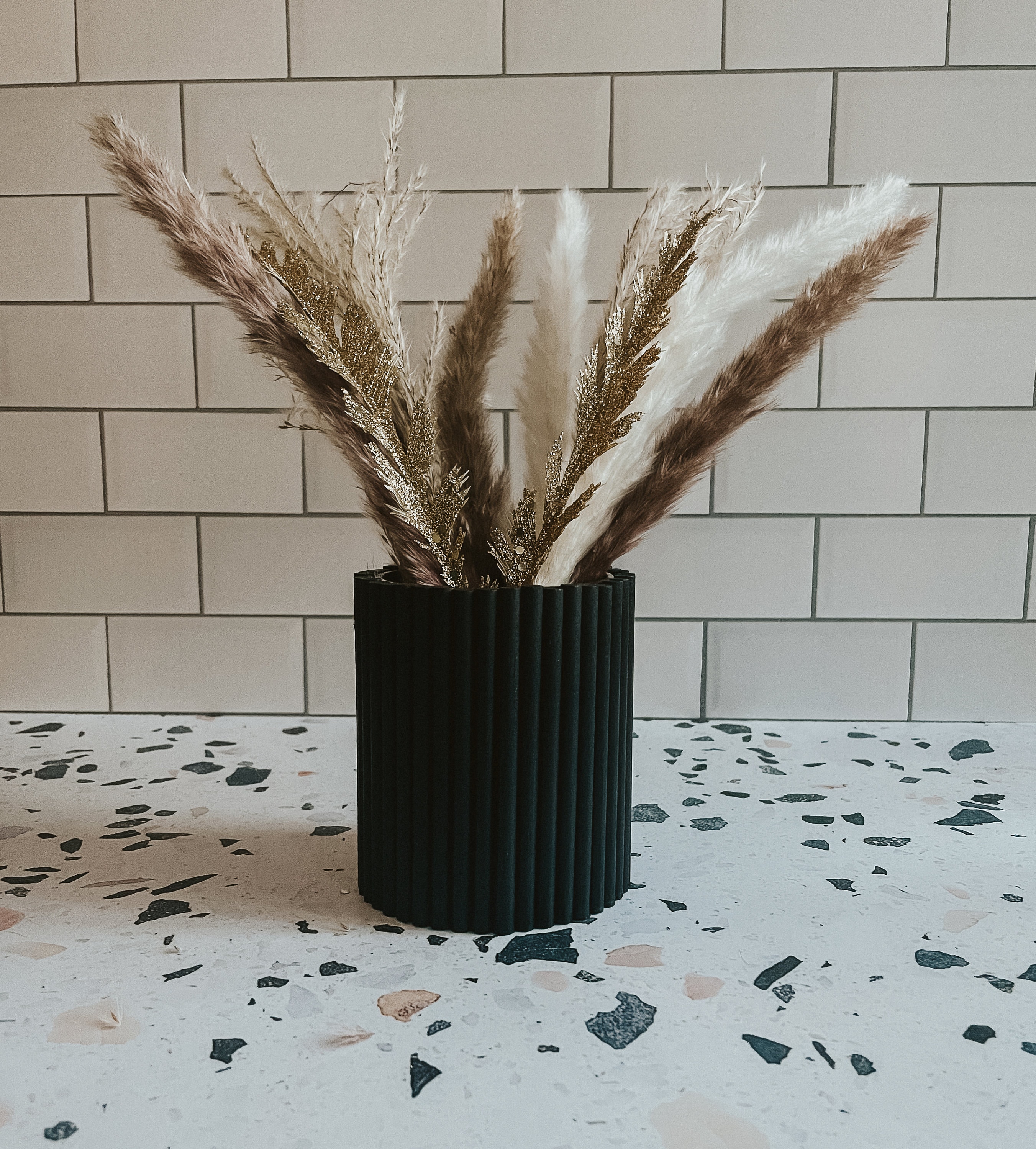 Bamboo Pencil Holder - Black or Natural - Etsy