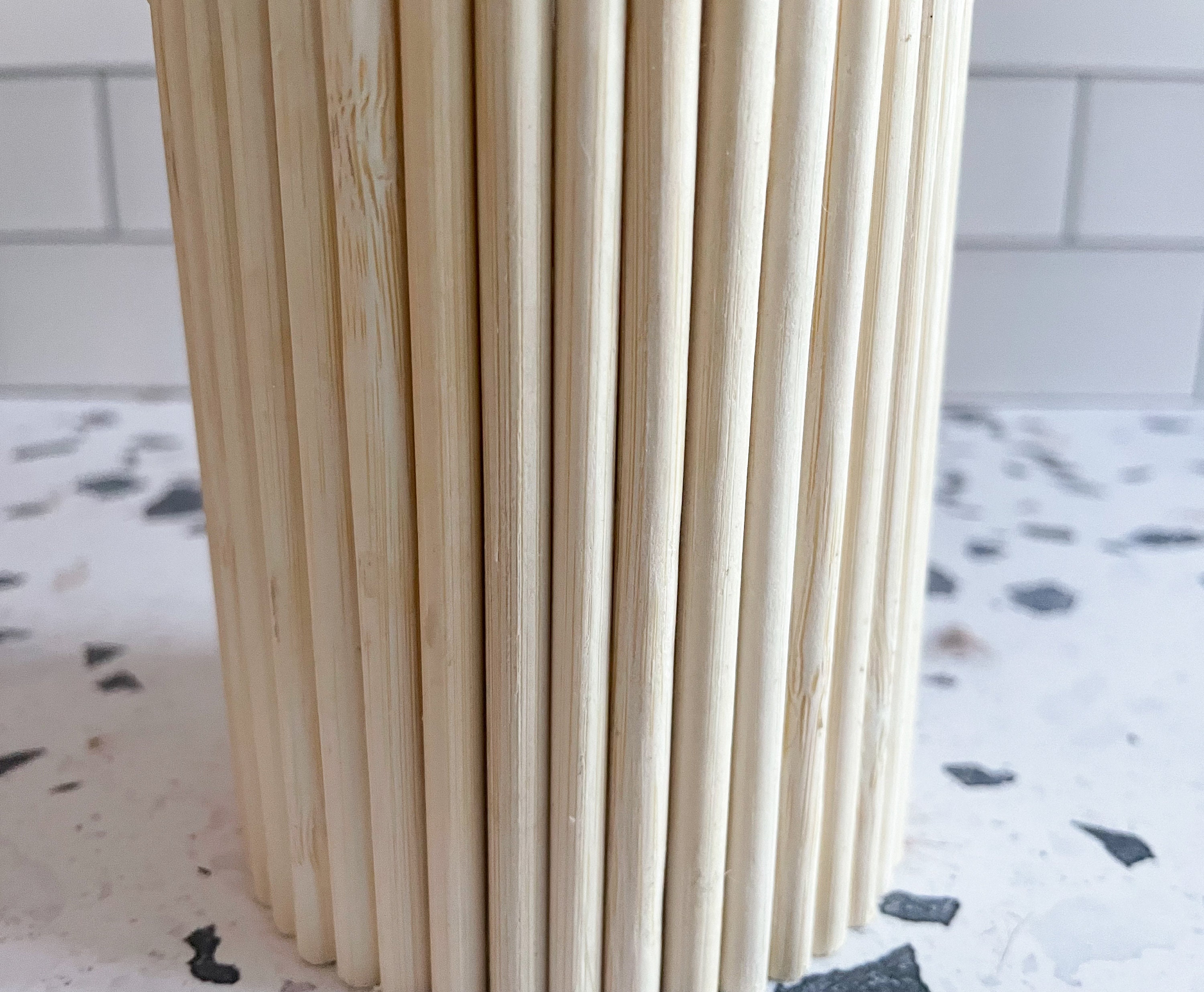 Bamboo Pencil Holder - Black or Natural - Etsy