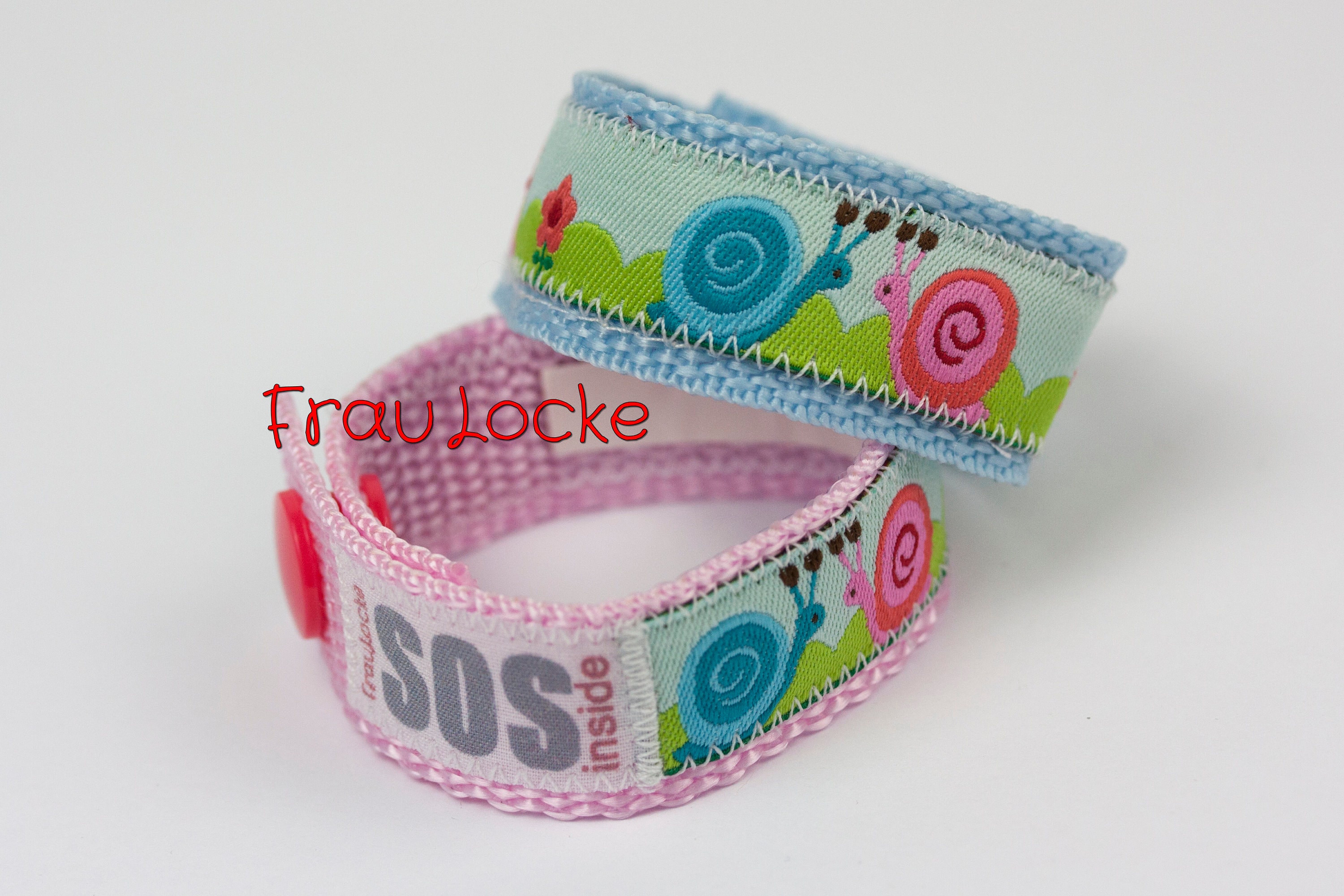 SOS Bracelet / Emergency Bracelet for Children Snails - Etsy UK