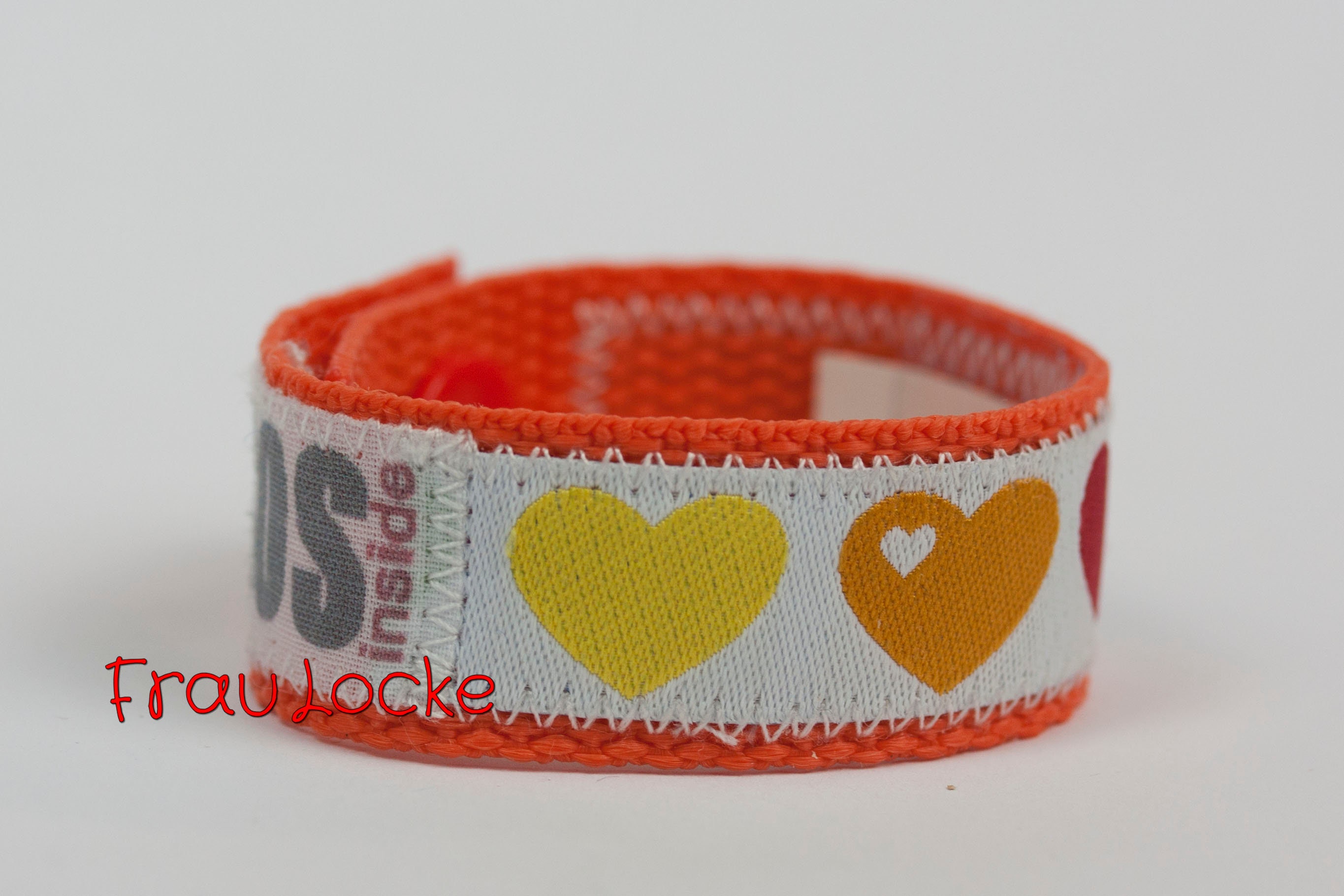 SOS bracelet / emergency bracelet for kids colorful hearts | Etsy