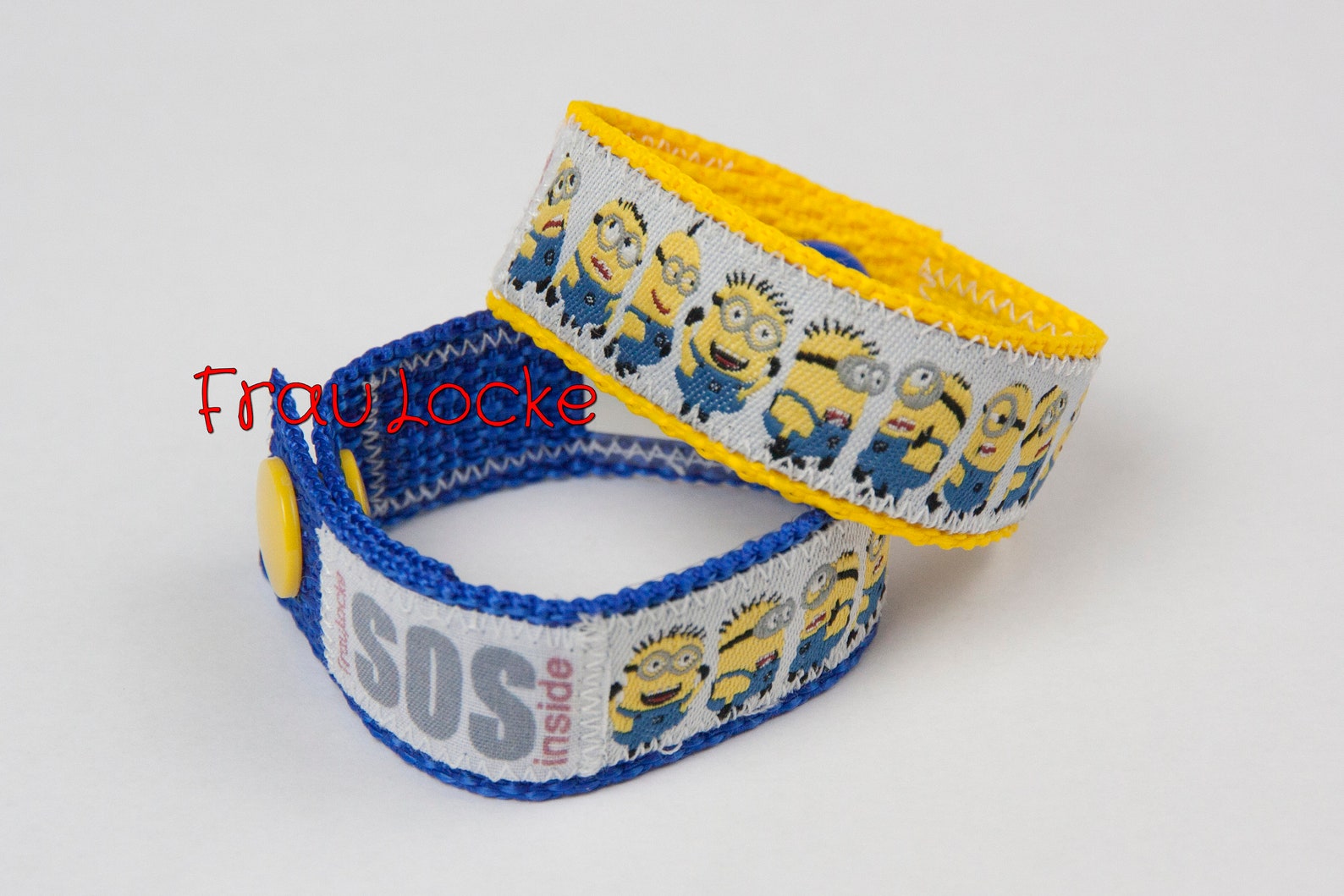 SOS Bracelet / Emergency Bracelet for Children, Minions - Etsy