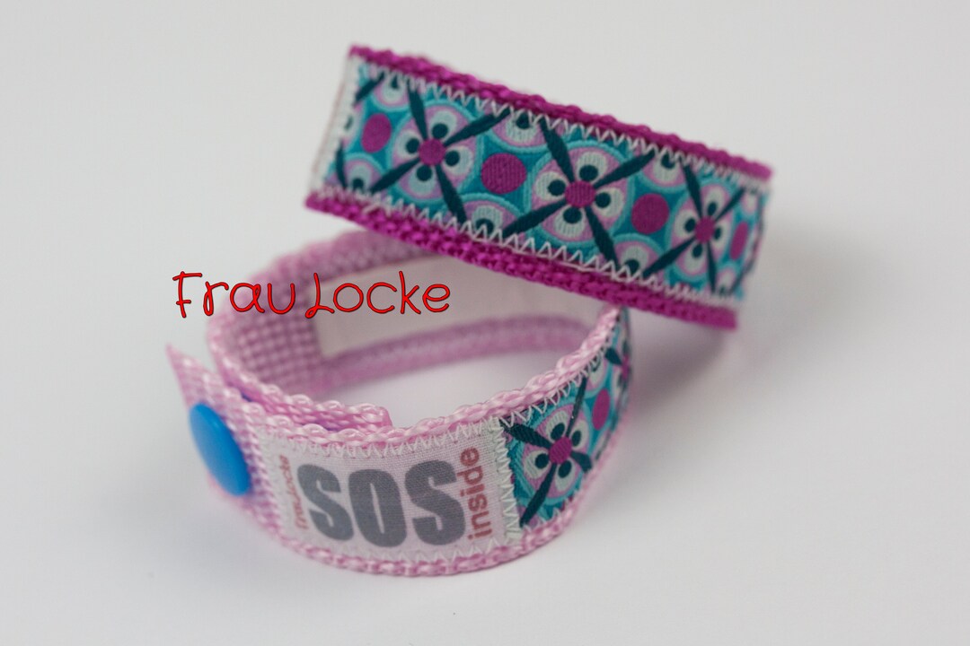 SOS Bracelet / Emergency Bracelet, Rue Flower Carlitos - Etsy UK