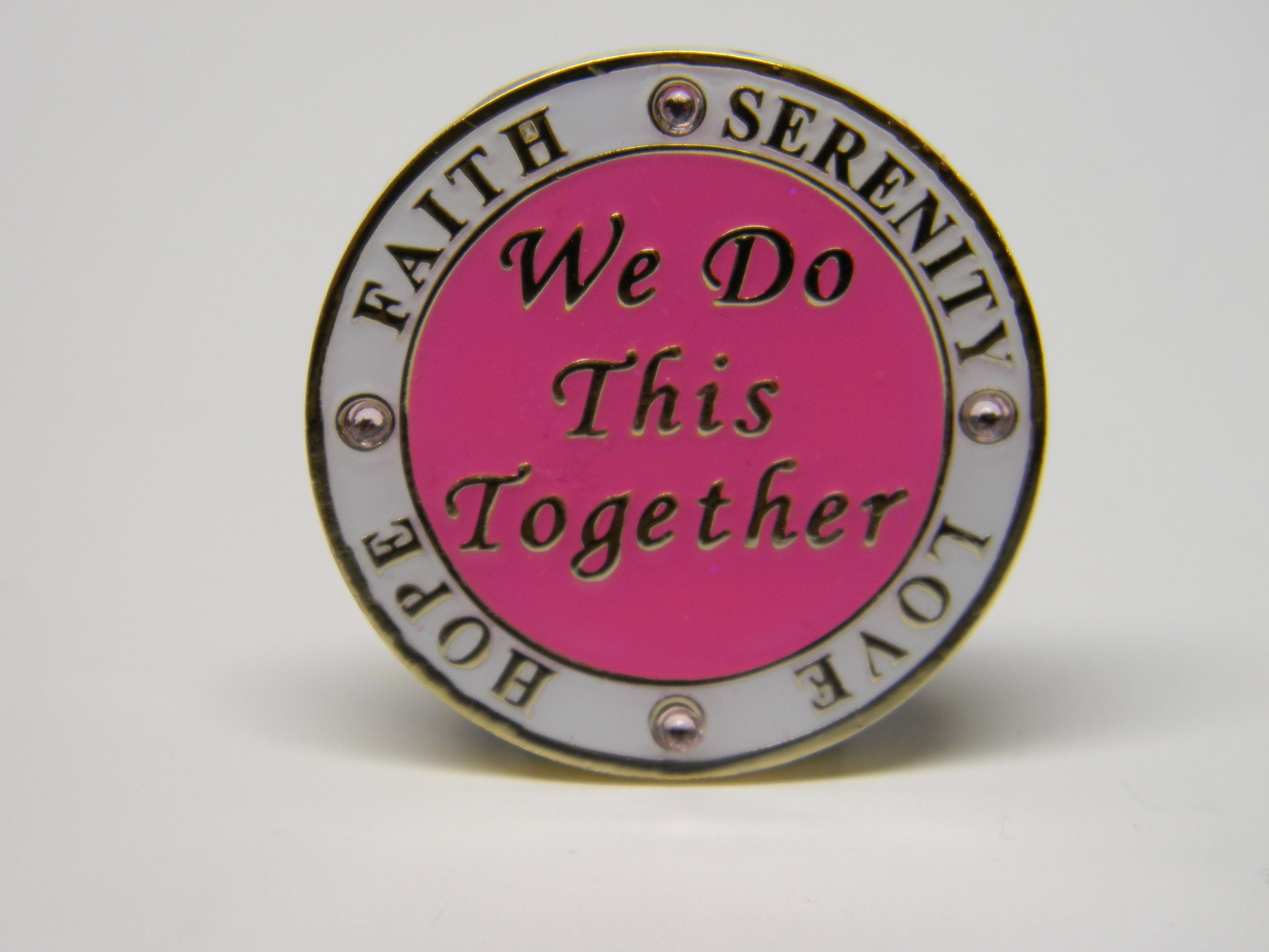 SPONSEE MEDALLION recovery butterfly coin token | Etsy