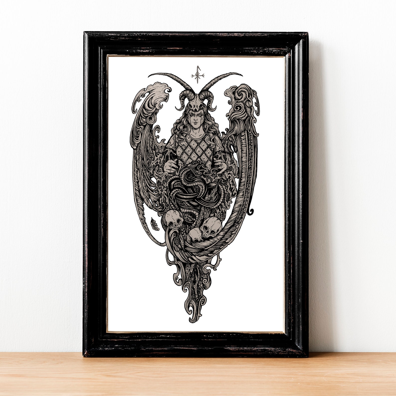 Loki | Hand Signed Print | Norse Mythology - Etsy