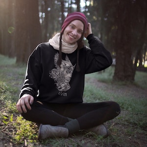 Odin Sweatshirt | Viking Clothing - Etsy
