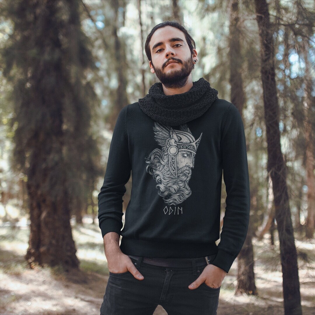 Odin Sweatshirt | Viking Clothing - Etsy