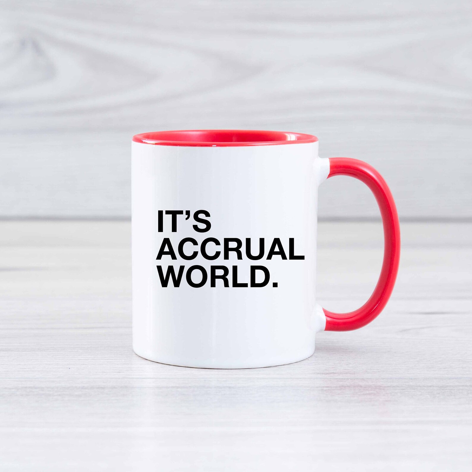 It's Accrual World Mug, Accounting Mug, Accountant Mug, Gift for ...