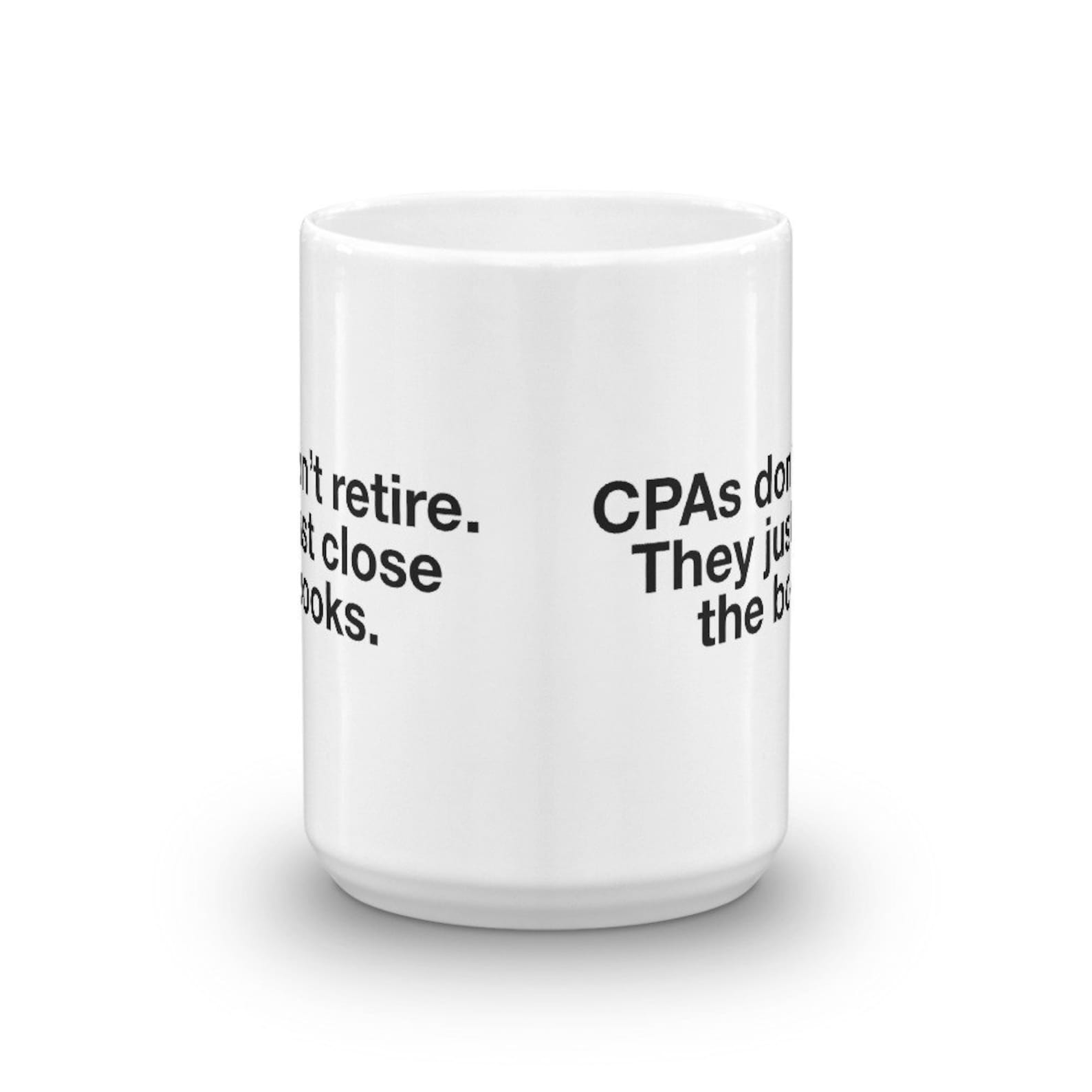 Accounting Mug, CPA Mug, CPA Gift, Retirement Gift, Retired Accountant ...