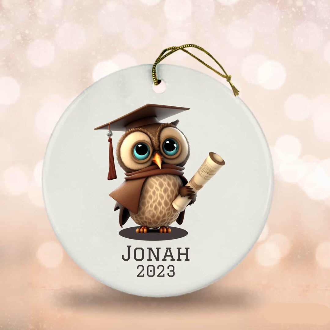Graduation Ornament Cute Grad Gift Personalized Grad Gift - Etsy