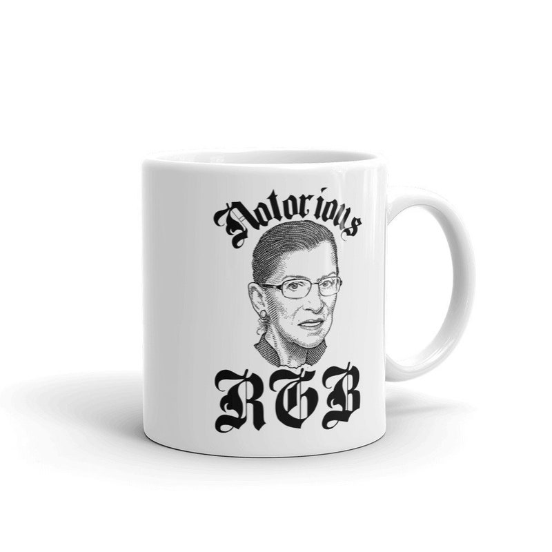 Notorious Rbg Mug - Etsy