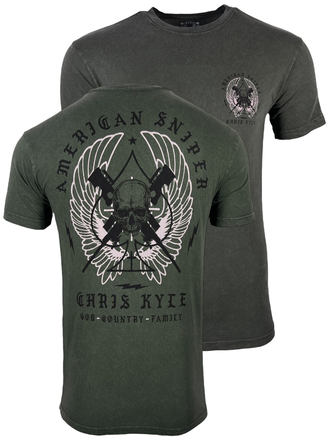 Howitzer Style Men's T-shirt CHRIS KYLE SPADE Military Grunt - Etsy