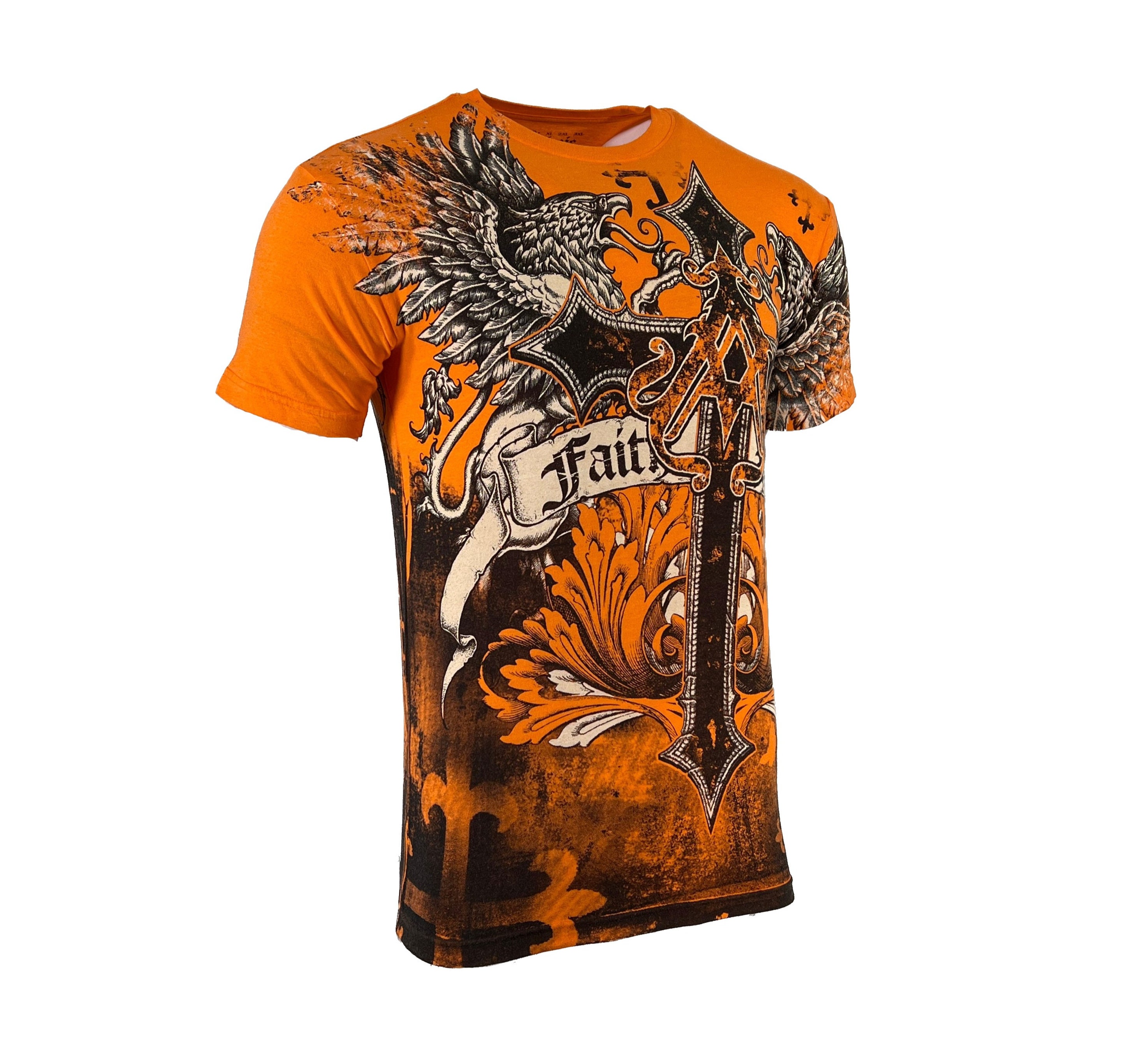 Archaic Affliction Men's T-Shirt WINGED CREATURE Wings Biker sold by ...