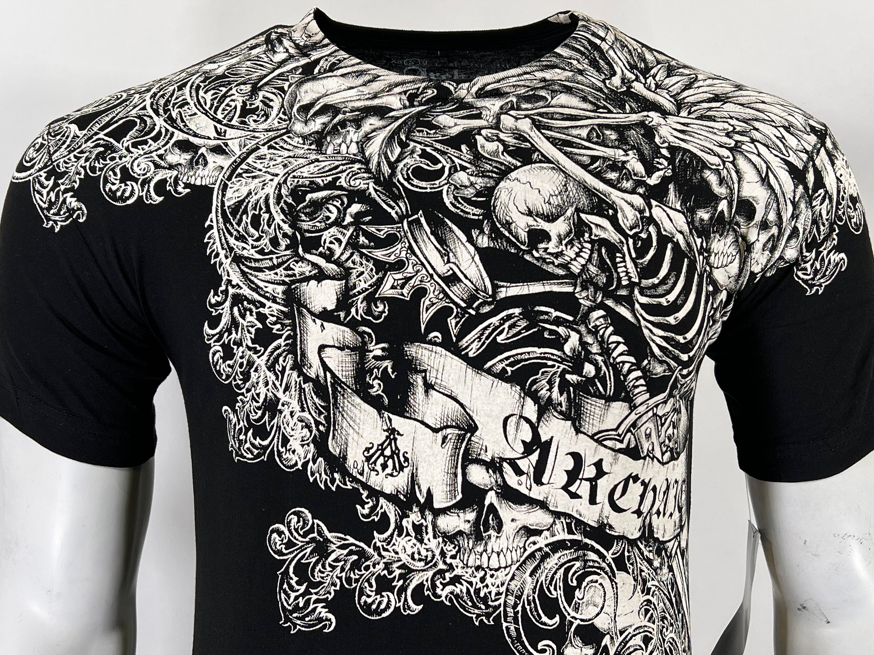 Archaic By Affliction Men's T-Shirt Messy Life sold by Convo with ...