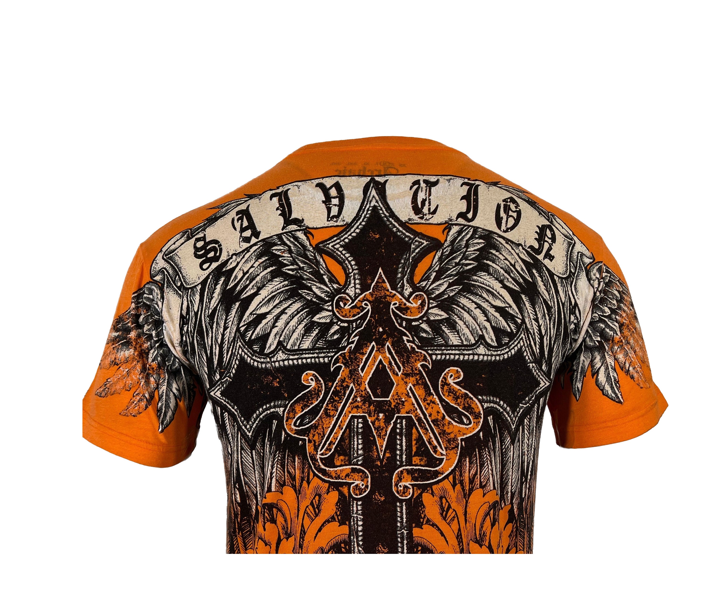 Archaic Affliction Men's T-Shirt WINGED CREATURE Wings Biker sold by ...