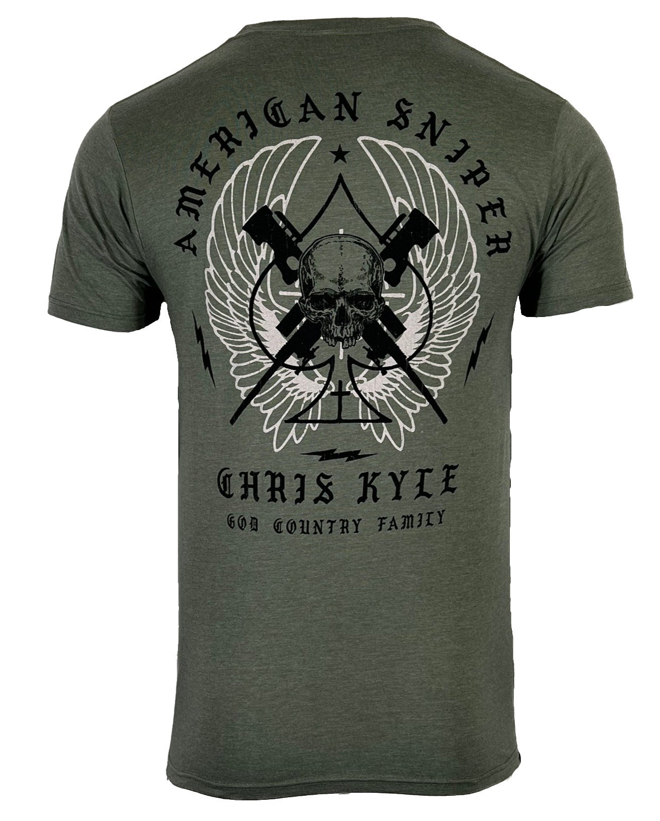 Howitzer Style Men's T-shirt CHRIS KYLE SPADE Military Grunt sold by ...