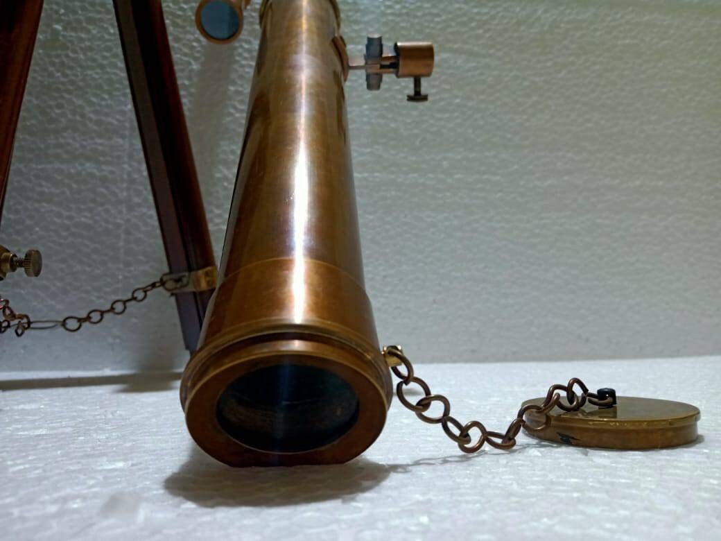 Antique Brown Telescope Vintage Marine Maritime Telescope/ - Etsy