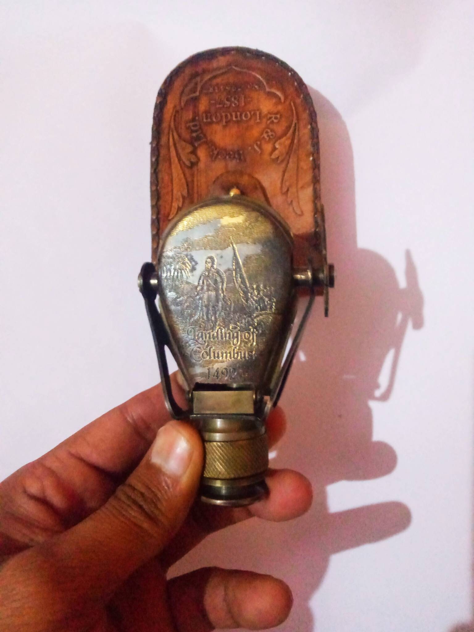 Nautical Brass Telescope Monocular Folding Royal Navy/ | Etsy