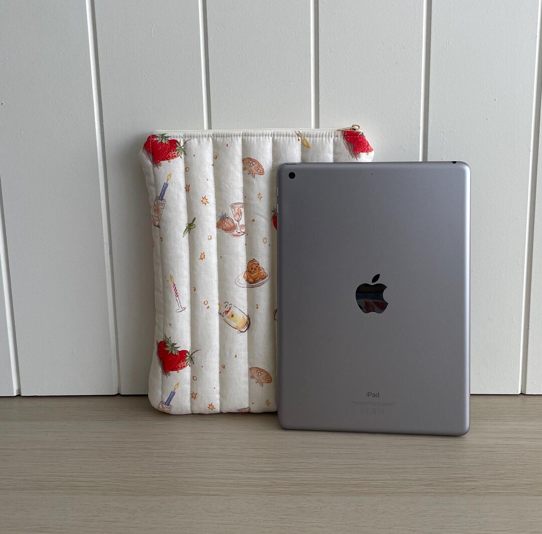 Quilted iPad / Tablet Sleeve, iPad / Tablet Case, iPad / Tablet Pouch ...