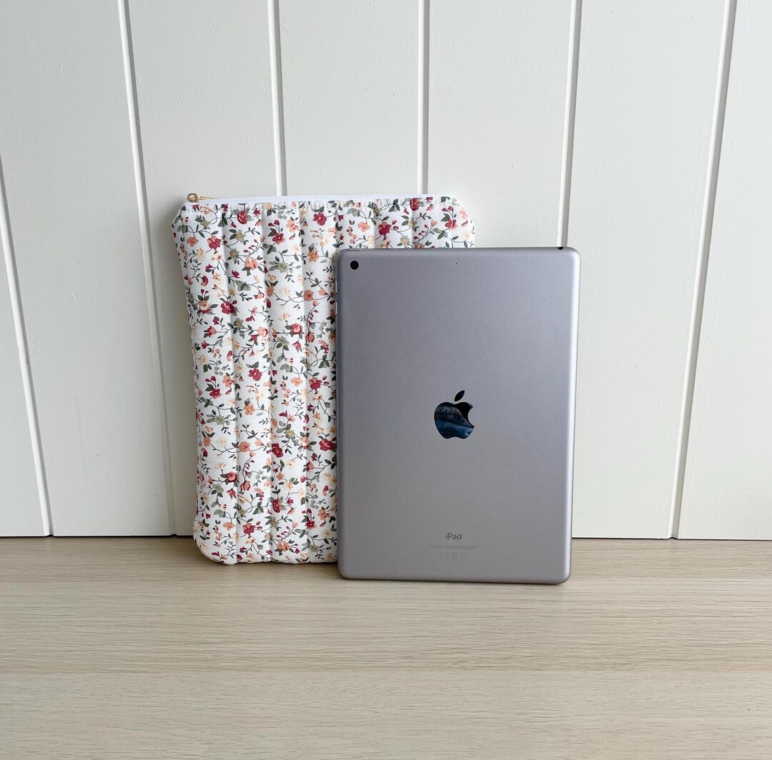 Quilted iPad / Tablet Sleeve, iPad / Tablet Case, iPad / Tablet Pouch ...