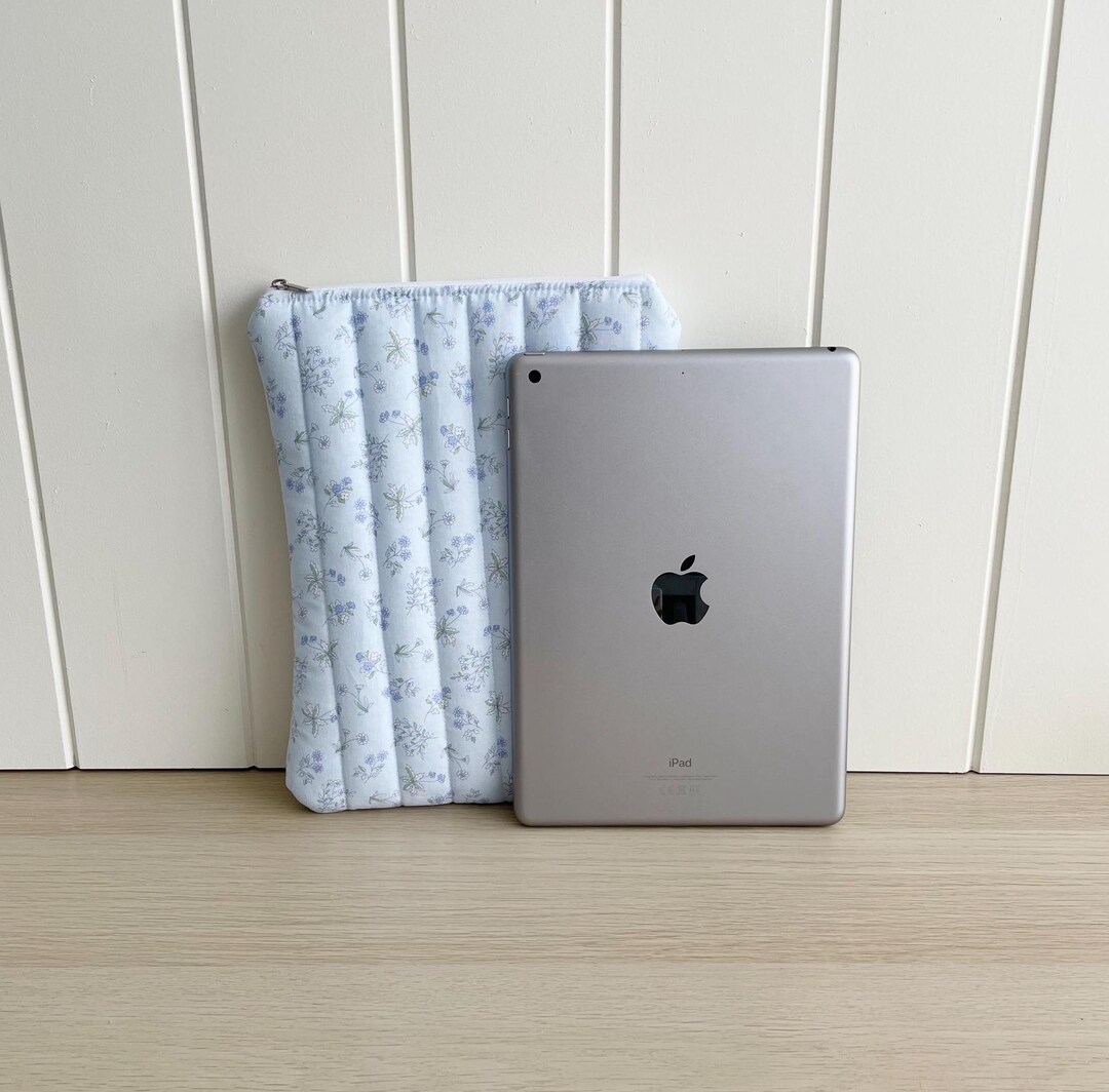 Quilted iPad / Tablet Sleeve, iPad / Tablet Case, iPad / Tablet Pouch ...