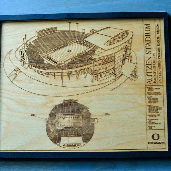 Autzen Stadium - Etsy