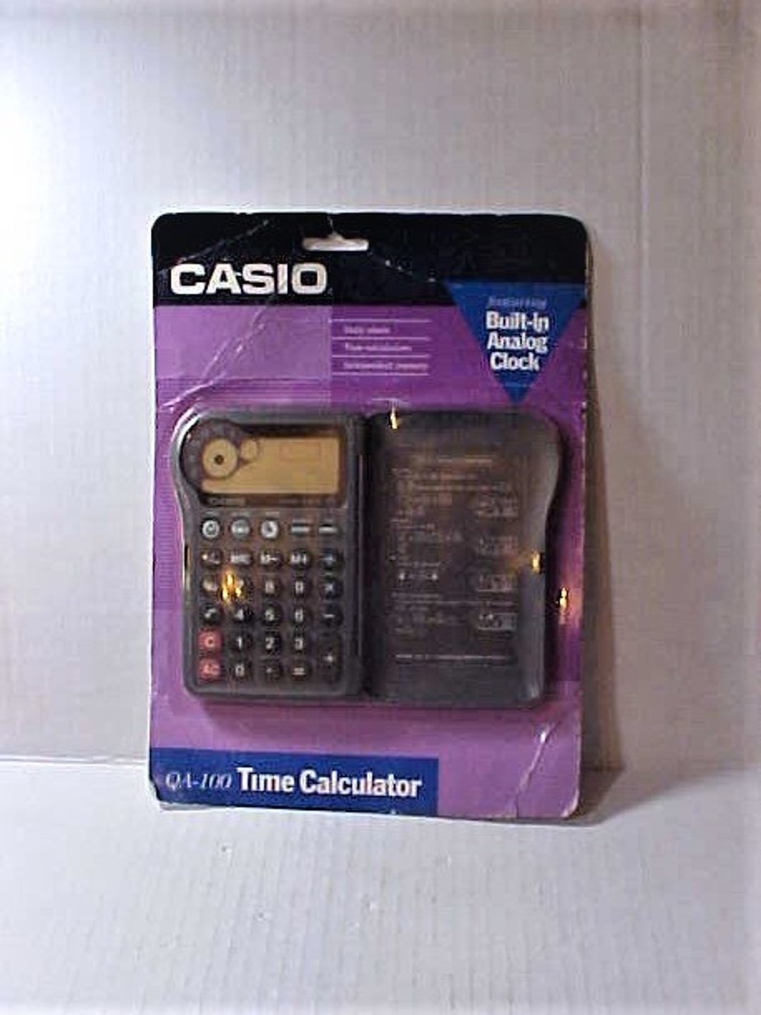 Casio QA-100 Time Calculator Circa Early 2000s in Sealed - Etsy