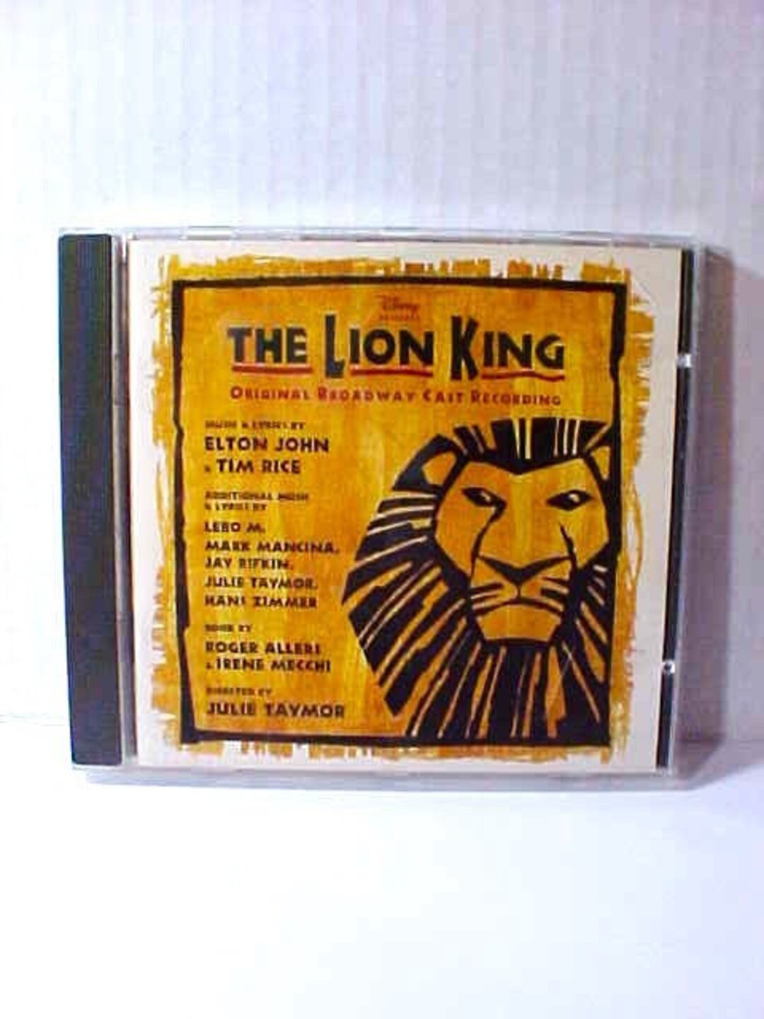 CD, Disney Presents - the Lion King - Original Broadway Cast Recording ...