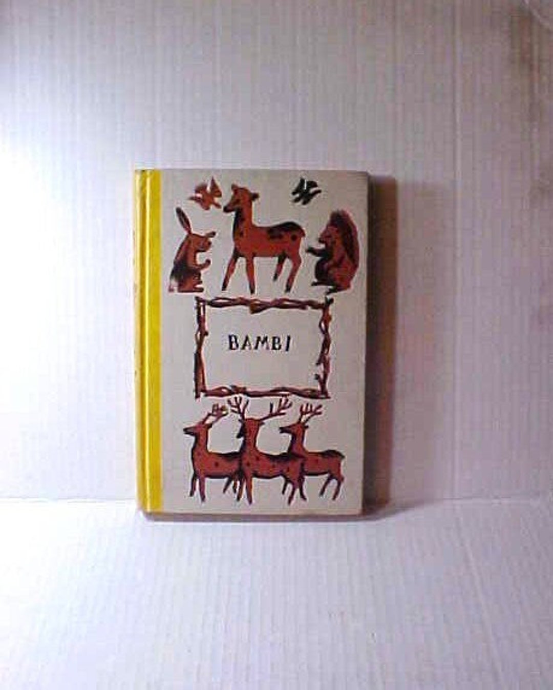 Hard Cover Book, "bambi" by Felix Salten Circa 1929, Pre-owned in Very ...