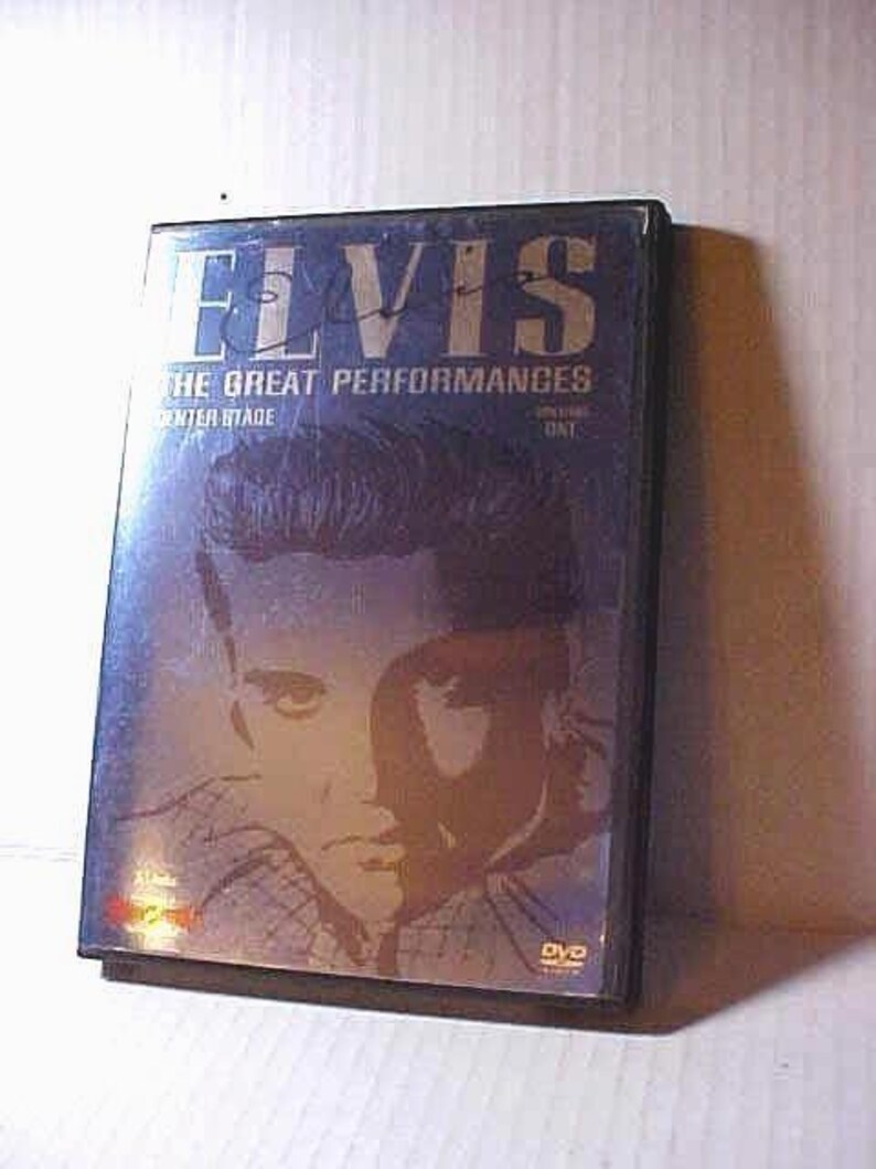 DVD, Elvis, the Great Performances, Center Stage, Vol One, Circa 1990 ...