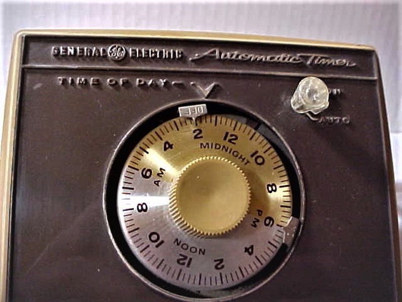 General Electric Automatic Timer Model 8110B Circa 1950/60s - Etsy