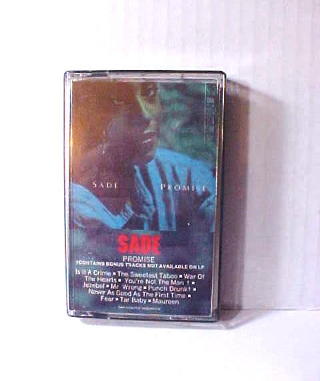 Vintage Cassette Tape, SADE, Promise, Pre-owned Circa 1985, Tape VG+ ...