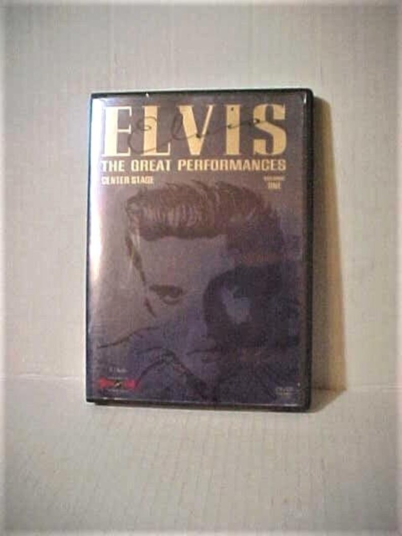 DVD, Elvis, the Great Performances, Center Stage, Vol One, Circa 1990 ...