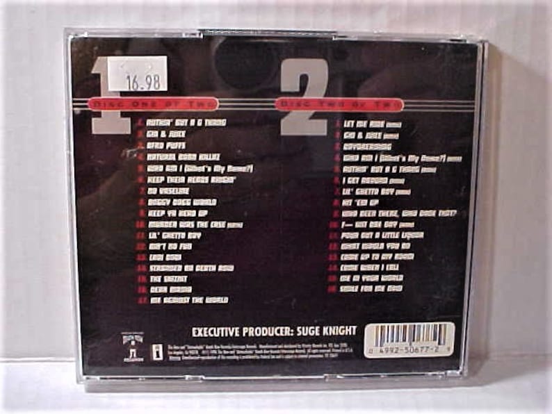 CD Death Row greatest Hits Original 1996 Two - Etsy