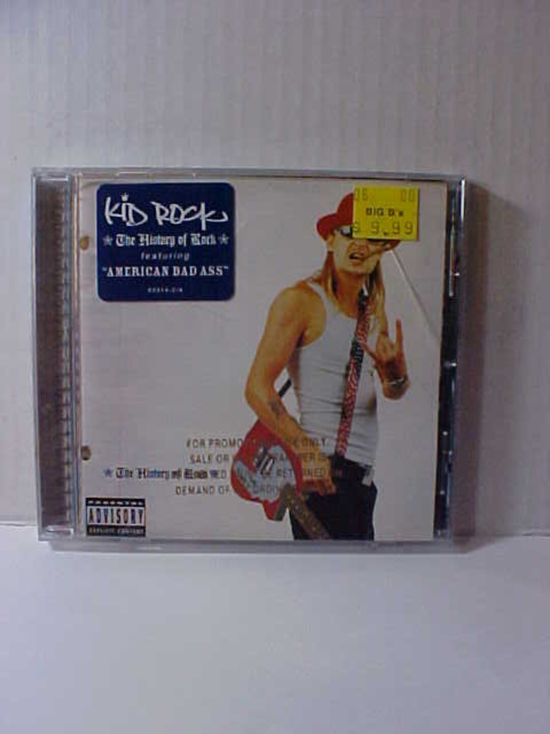 CD, Kid Rock, the History of Rock, Circa 2000, an Original Promotional ...